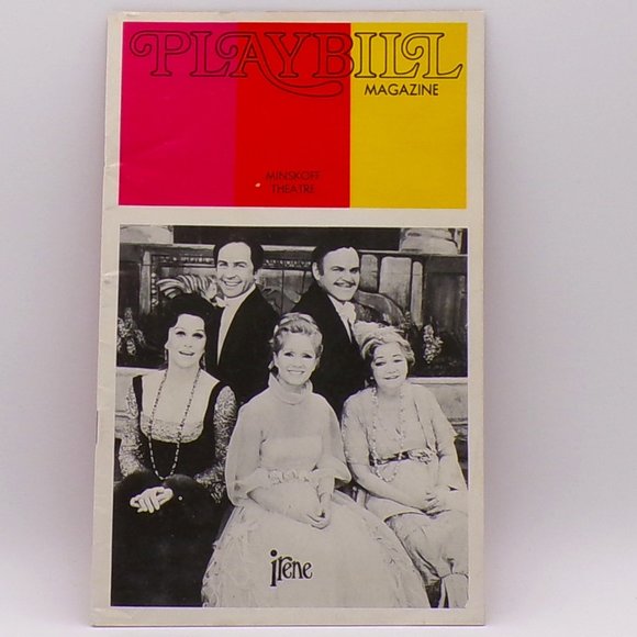 Playbill | Other | Debbie Reynolds Irene Playbill | Poshmark